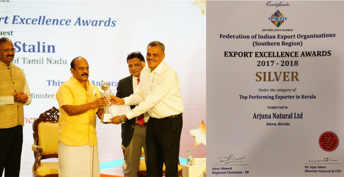 FIEO's Southern Region Excellence Award - Herbal Extract Manufacturer ...